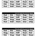 Phonics Word Cards Ending Blend Phonics Printable Phonics Word Lists ...
