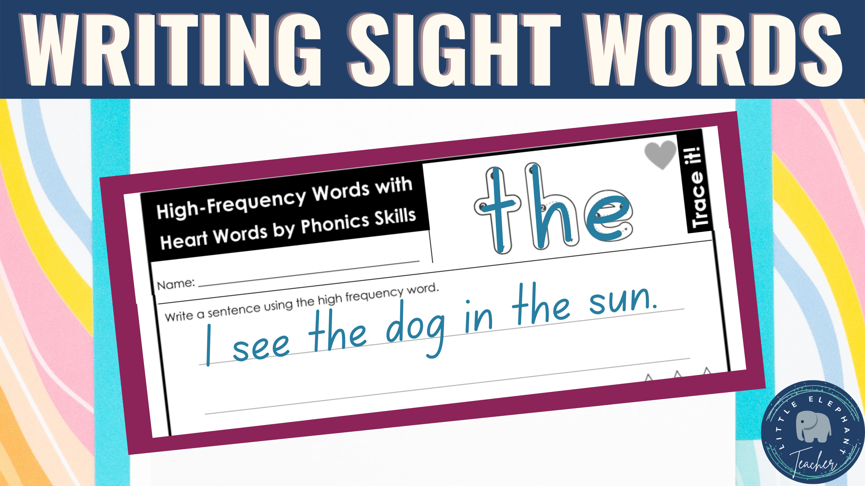 Open Syllables Sight Word Worksheets & Practice | Science of Reading ...