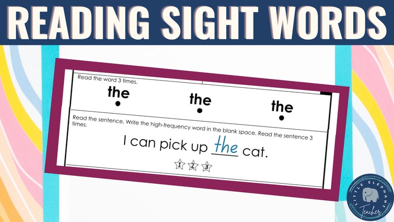 CVC Words | Sight Word Worksheets and Practice | Science of Reading ...