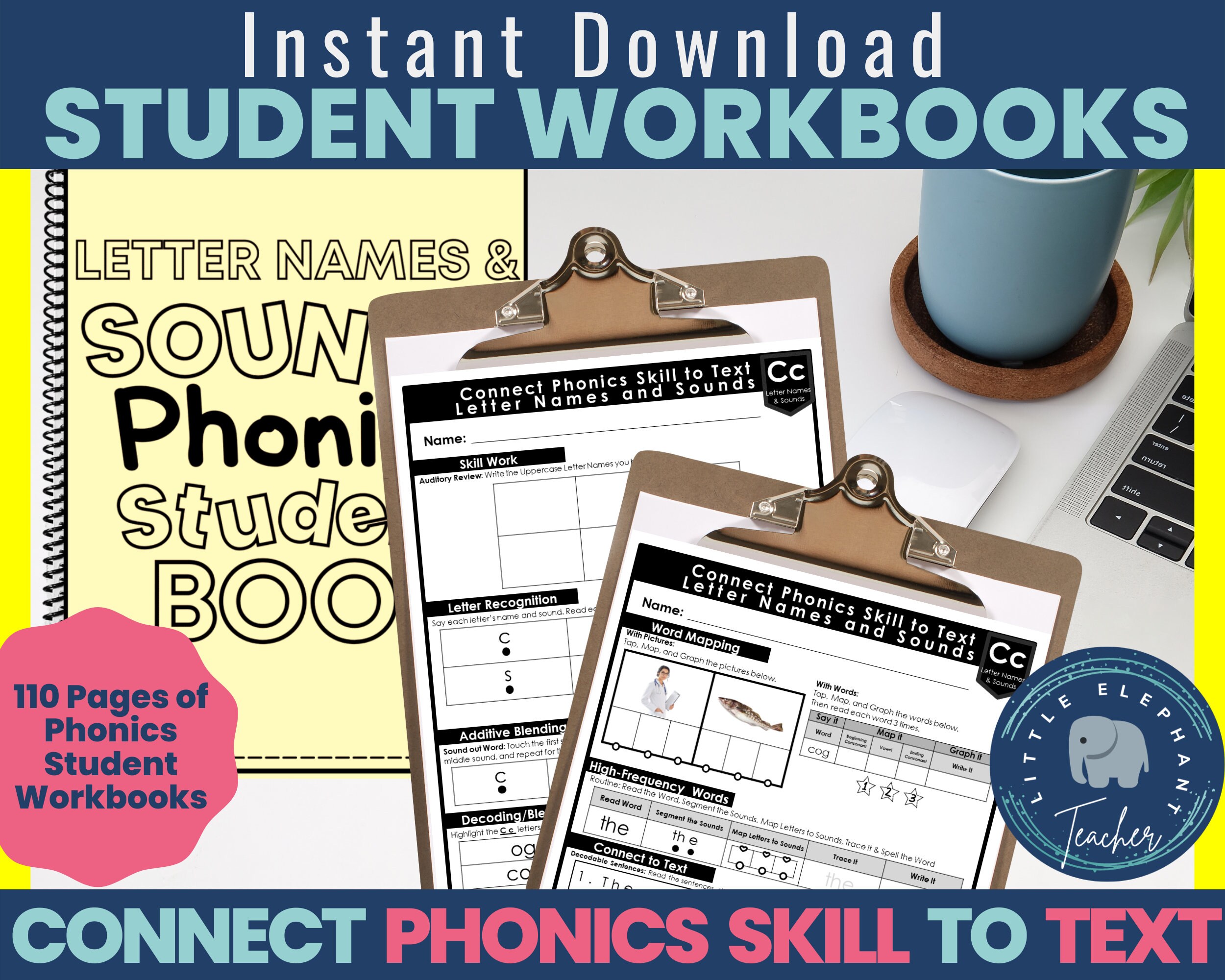 Phonics Lesson Plans and Worksheets Science of Reading Aligned | for ...