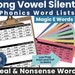 Magic E Long Vowel Words - Phonics Printable Cards - Phonics Word Lists ...