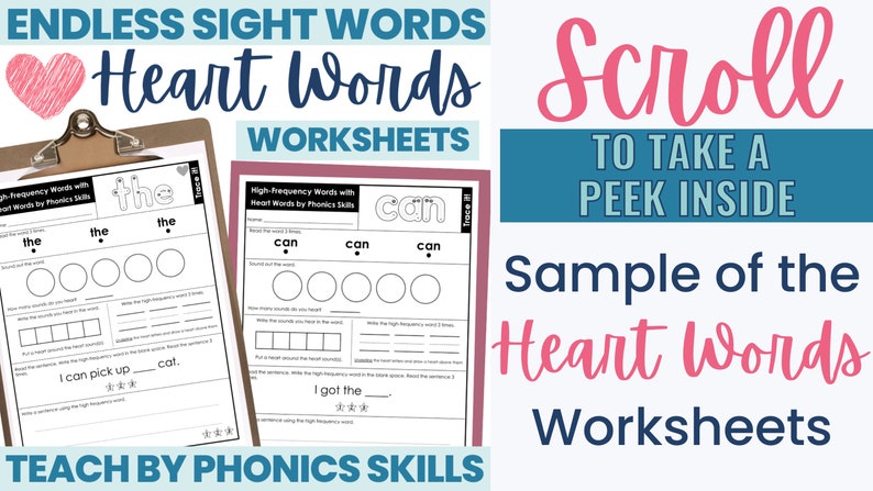 CVC Words | Sight Word Worksheets and Practice | Science of Reading ...