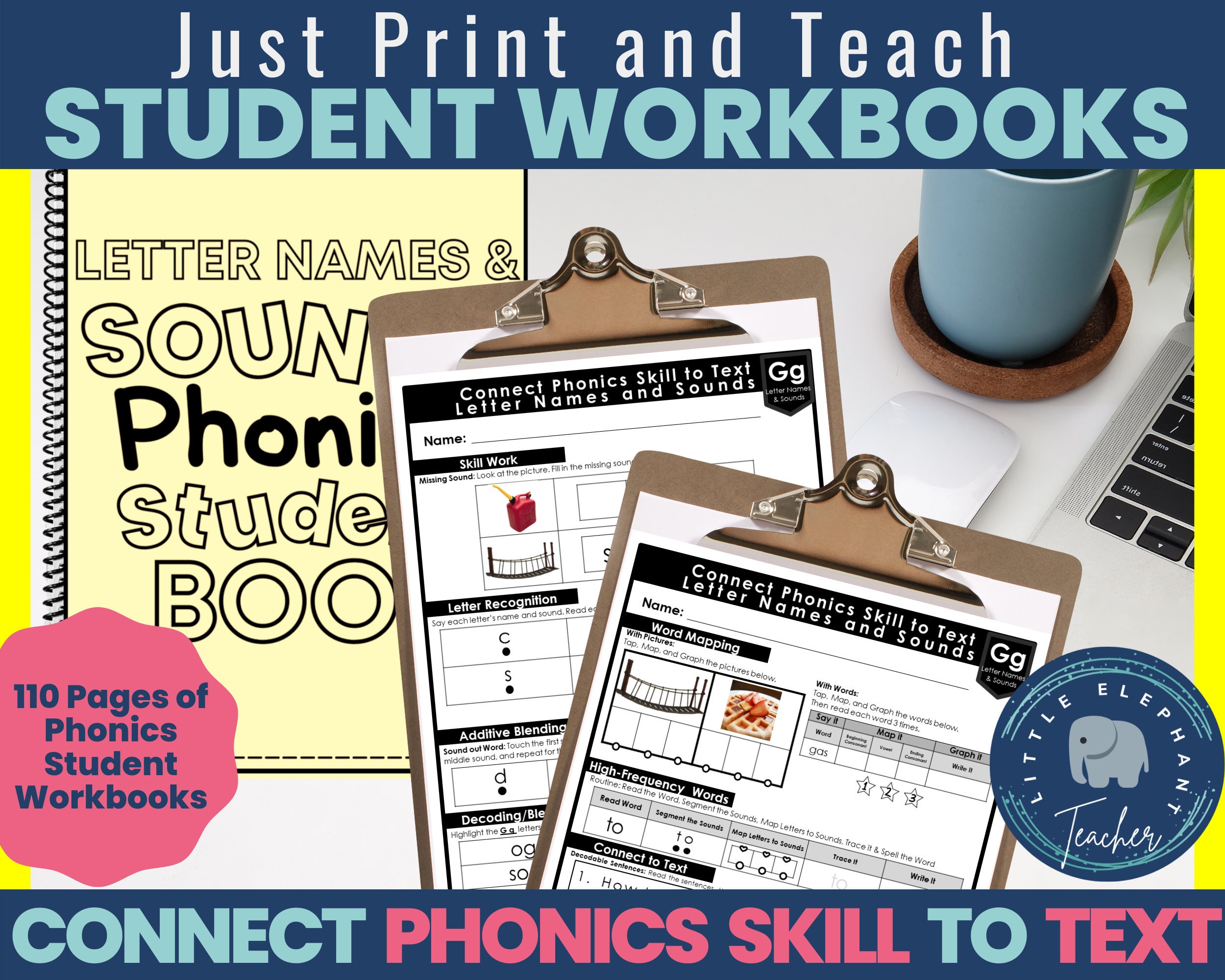 Phonics Lesson Plans and Worksheets Science of Reading Aligned | for ...
