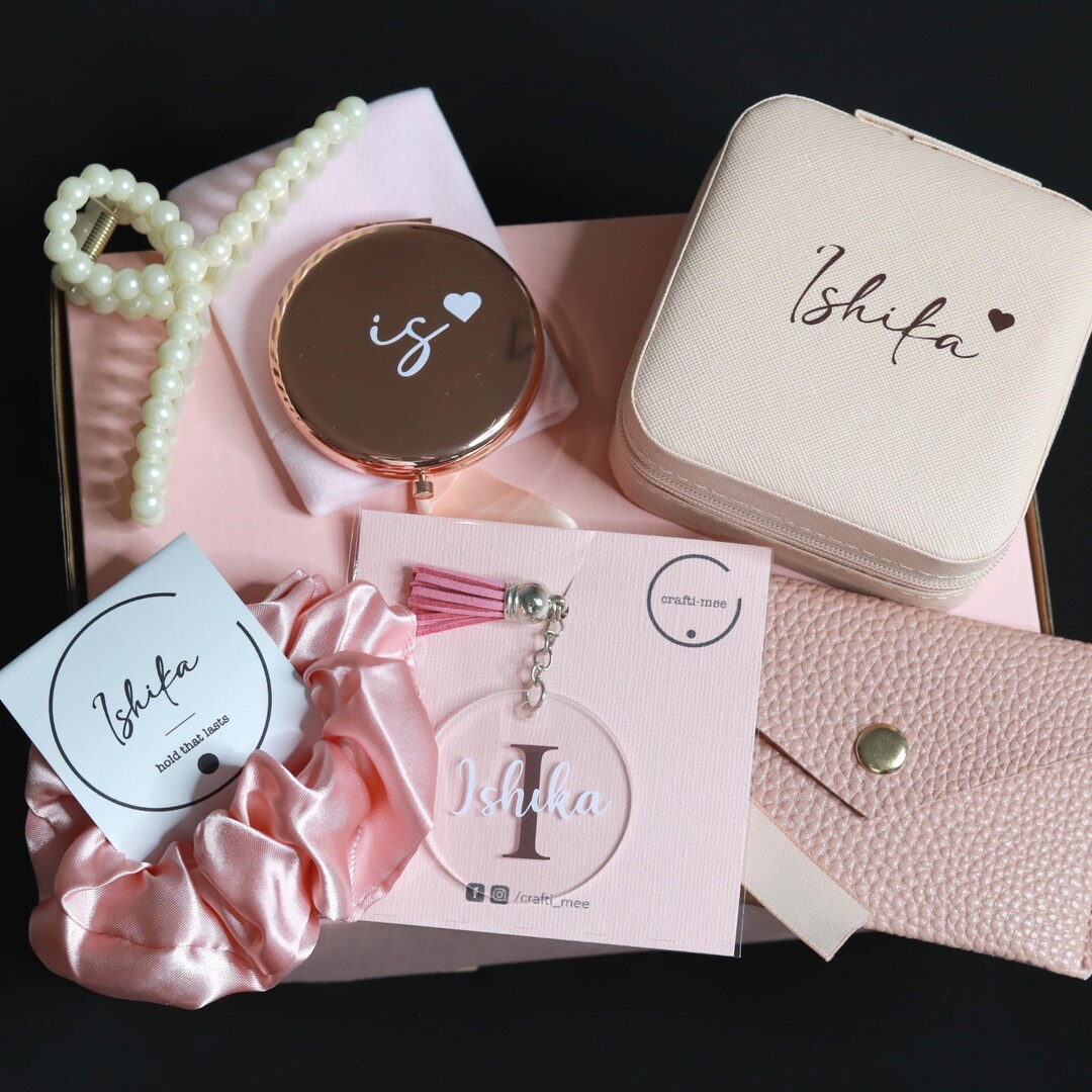 Personalized Gift Box for Her | Custom Keychain, Jewelry Box ...