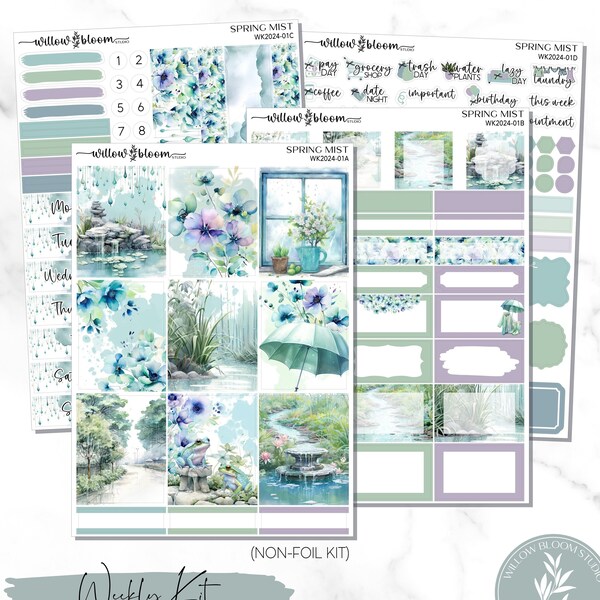 Happy Planner Weekly Stickers - Etsy