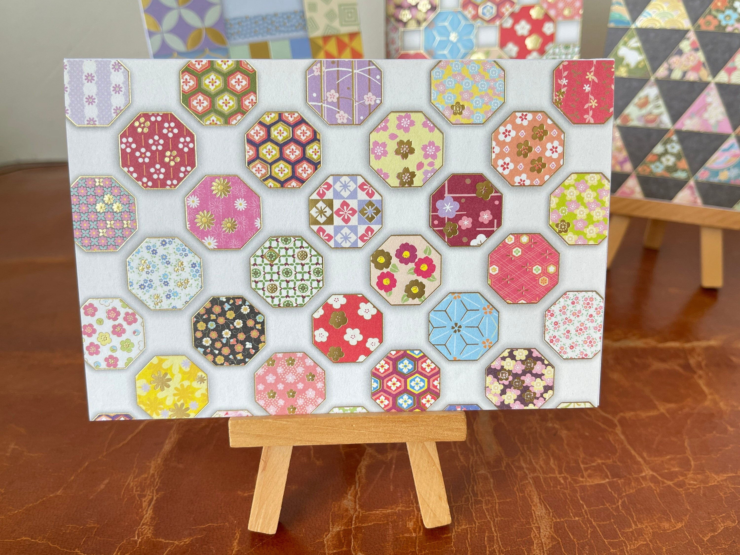 Japanese Origami Paper Greeting Cards Set of 5 Handmade 4x6 Cards and ...
