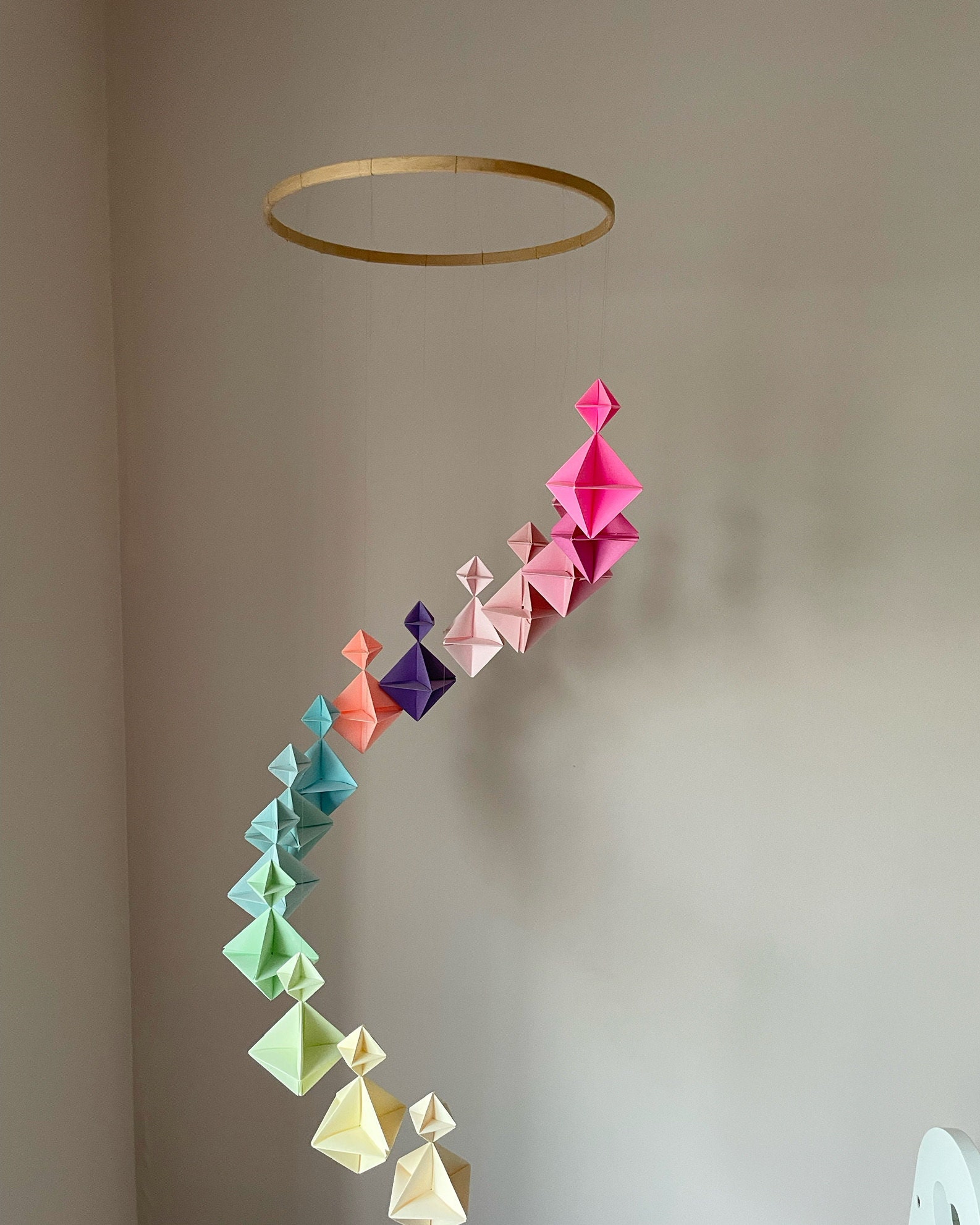 Handmade Origami Mobile - Etsy