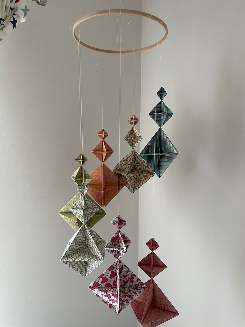 Handmade Origami Mobile - Etsy