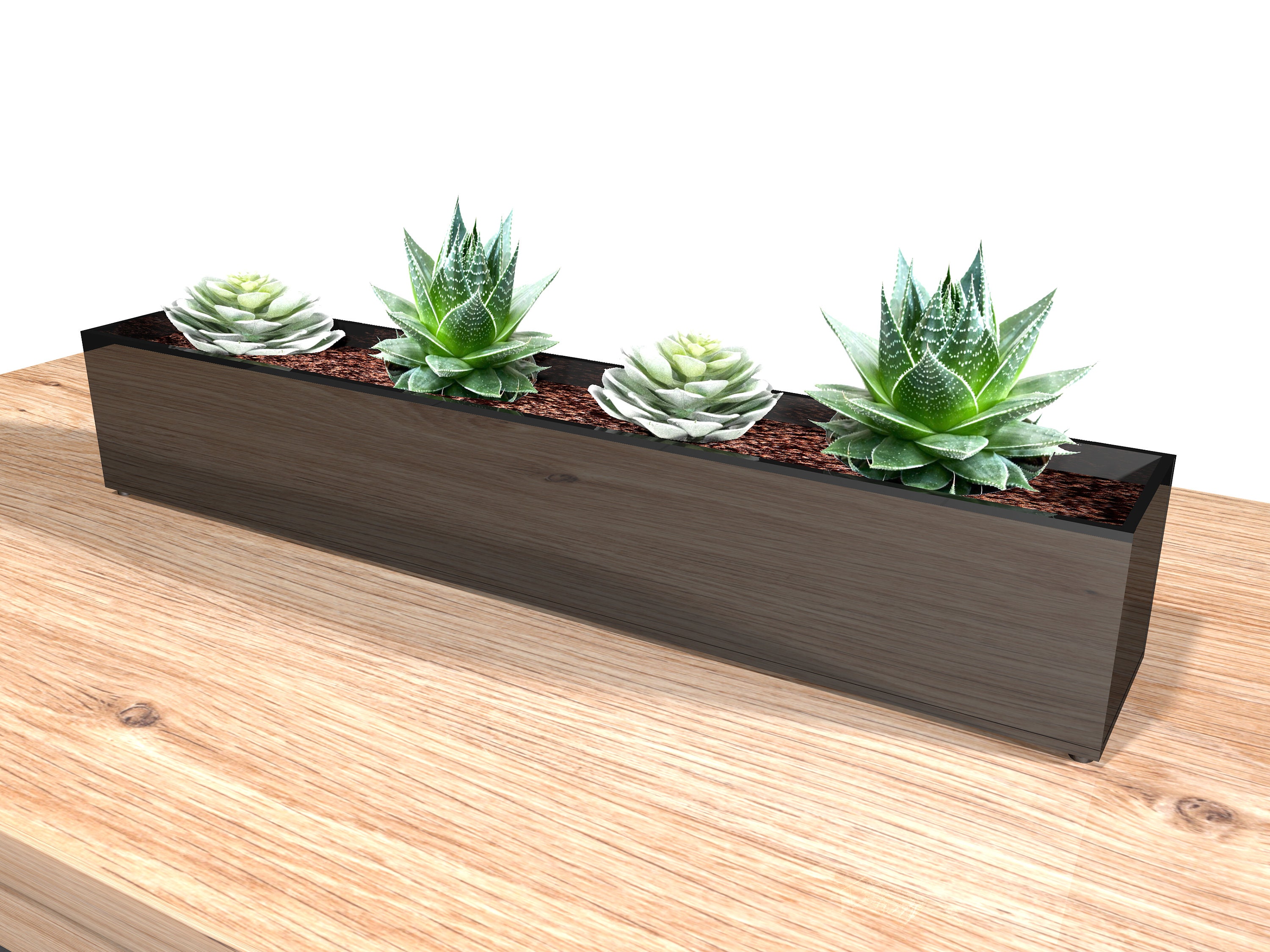 Planter Box Modern High Gloss Plastic Planter Trough - Etsy