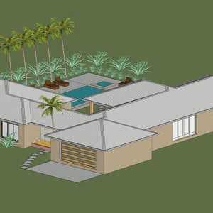 L Shaped Resort Style Home - Etsy