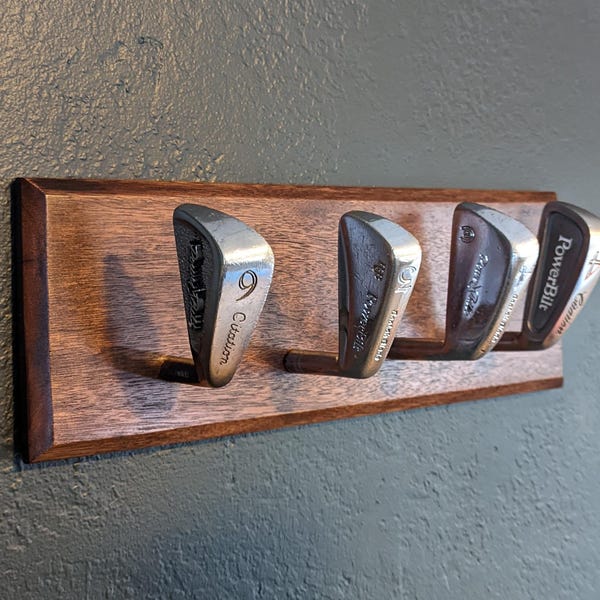 Golf Club Hat Rack - Etsy