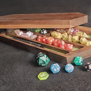 Dnd Dice Box / Dice Hoarder / Dice Vault and Dice Tray With Tablet ...