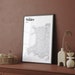 Map of Wales - Instant Download Printable Wall Art - Black and White ...