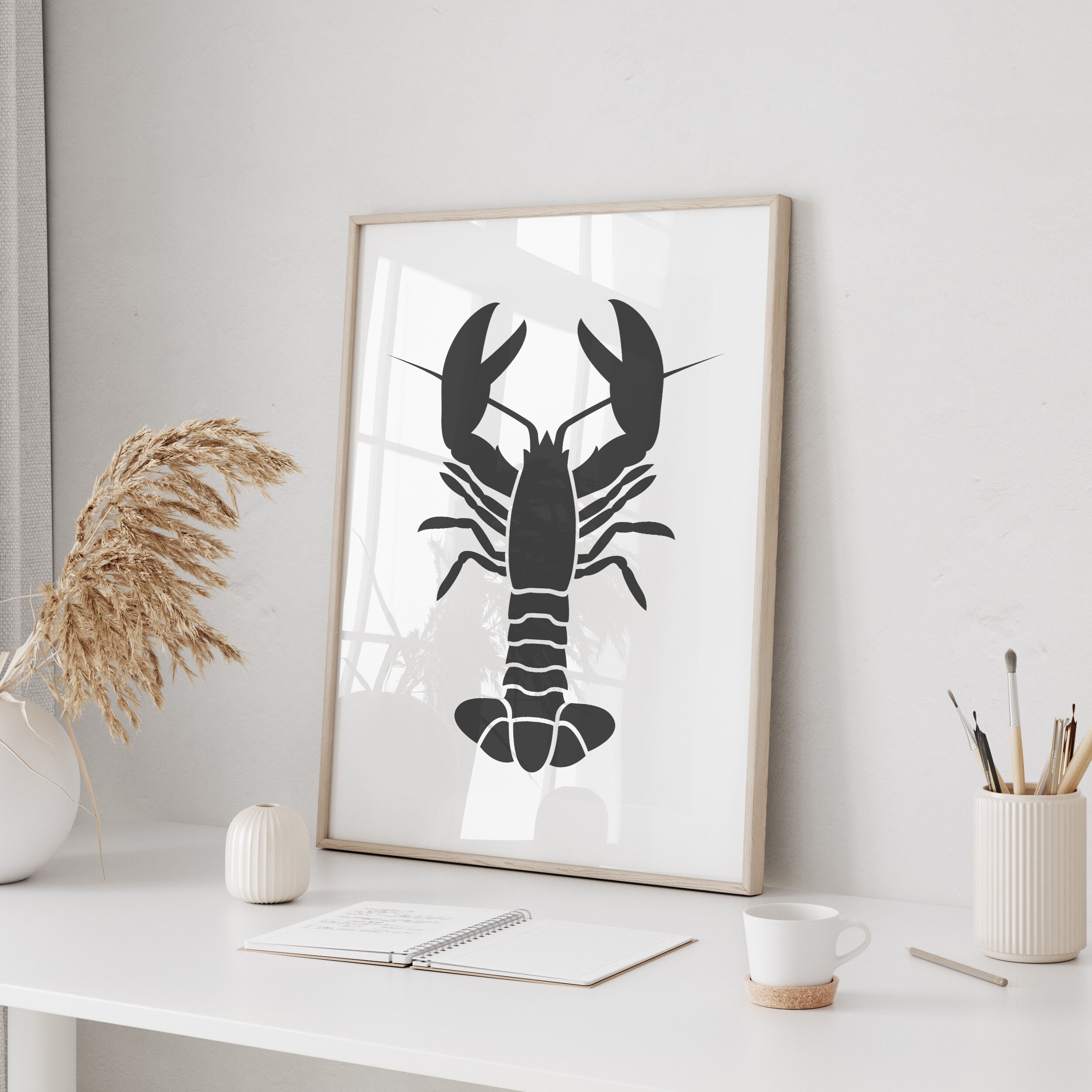 Lobster Crustaceancore Instant Download Printable Wall Art - Etsy