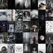 150pcs Creepy Goth Aesthetic Wall Collage Set, Witchy Haunted, Strange ...