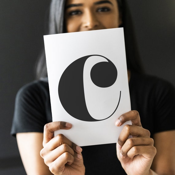 Big Initial Letter C Instant Download Printable Wall Art - Etsy
