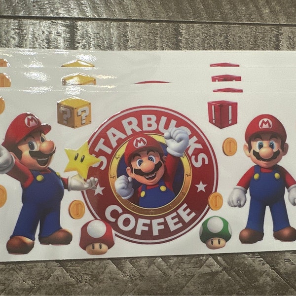 Mario Dtf Transfers - Etsy