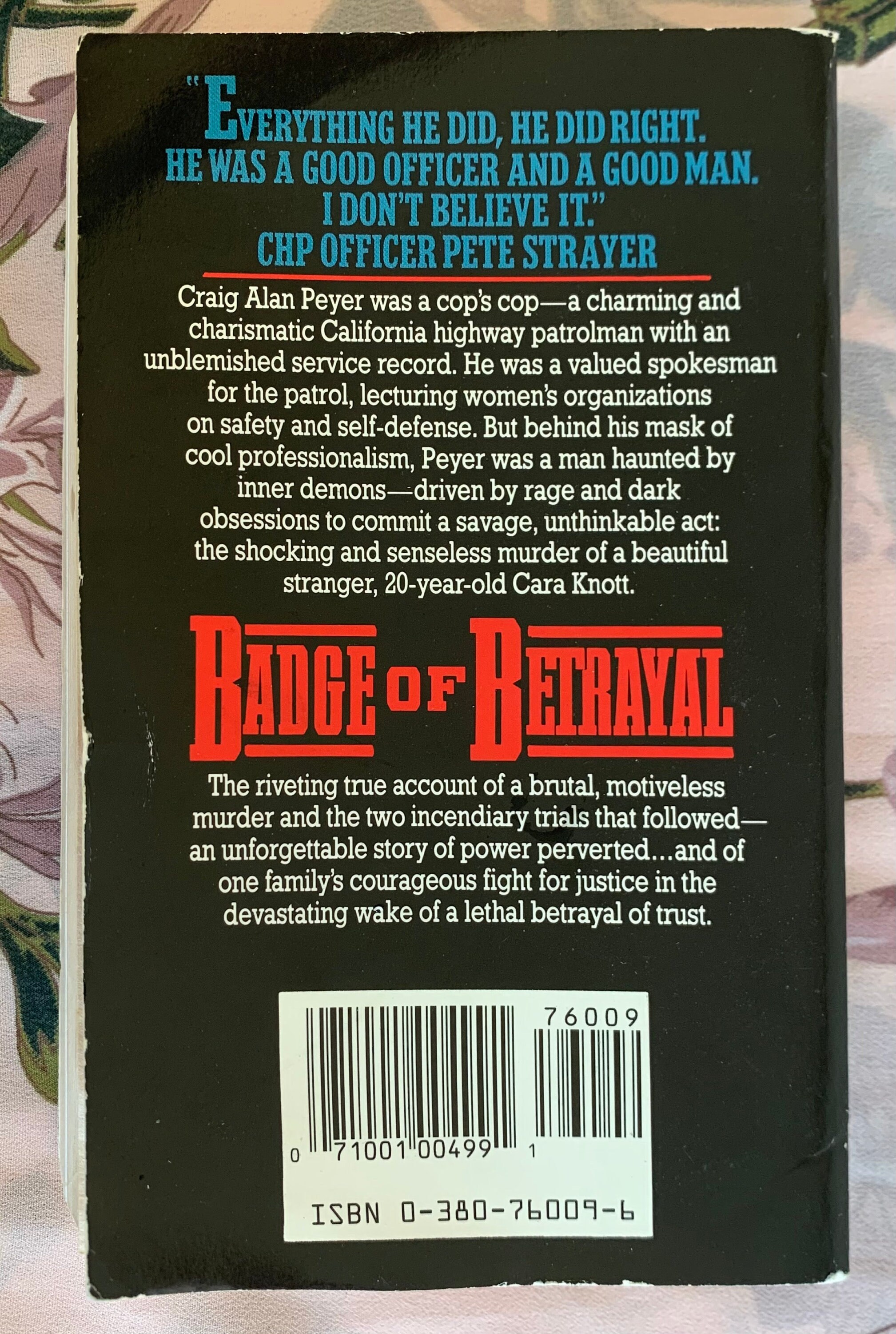 Badge of Betrayal: the Devastating True Story of a Rogue Cop - Etsy