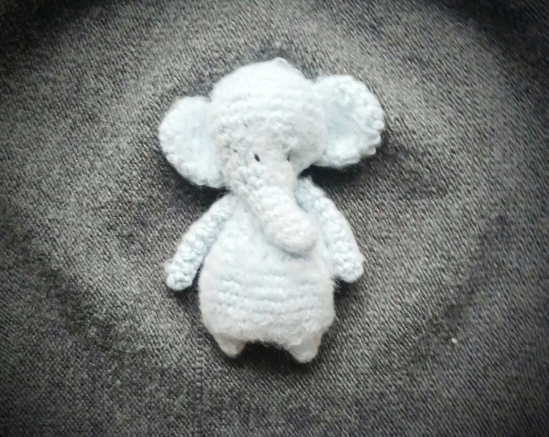 Crochet Elephant Pattern: the Small Elephant - Etsy