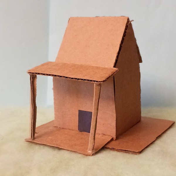 Cardboard House - Etsy