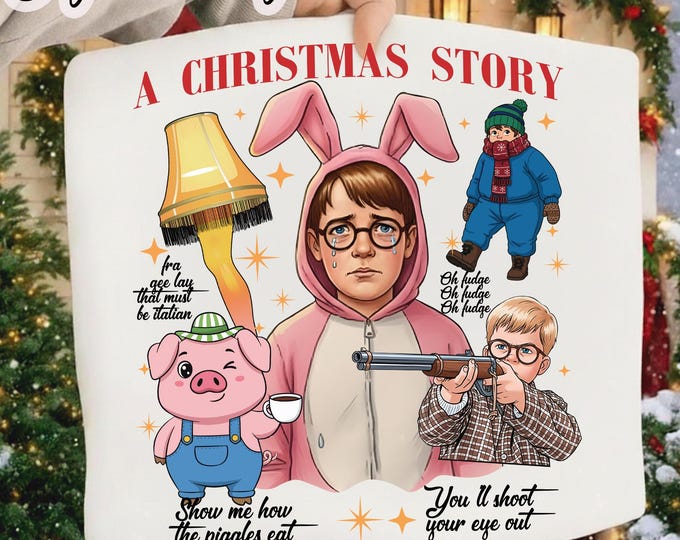 Christmas Story Movie Png, Leg Lamp Christmas PNG, the Christmas Story ...