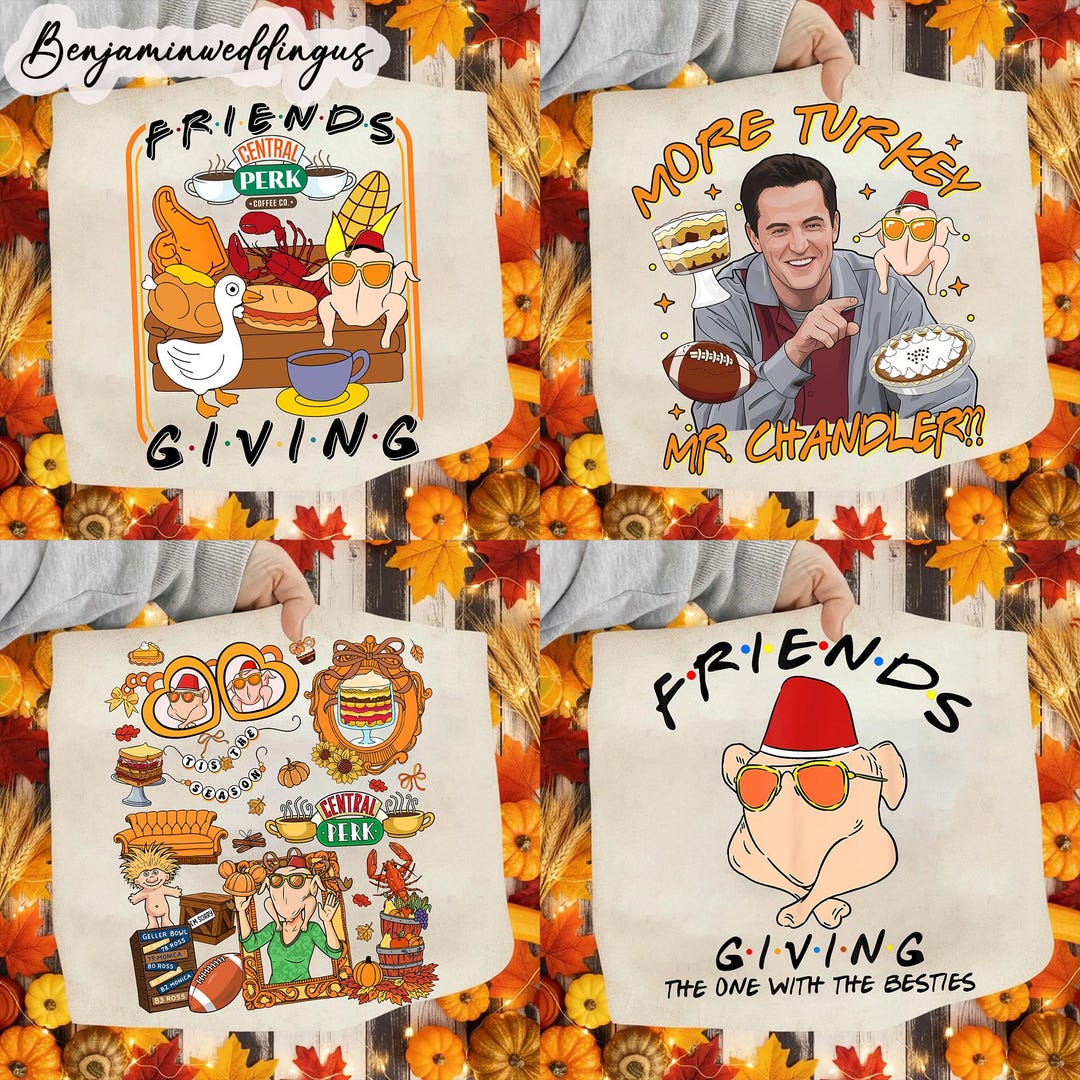 Friends Thanksgiving Png Bundle , Geller Cup Champ Png, Geller Bowl ...