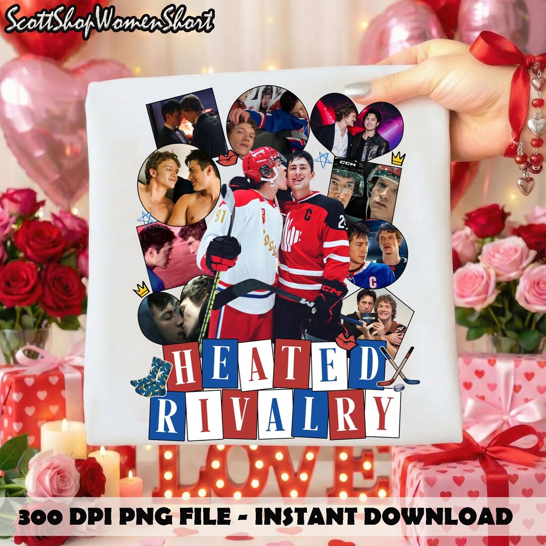 Hollander Rozanov PNG, Heated Rivalry Mega Pack, Ilya & Shane, Hockey ...
