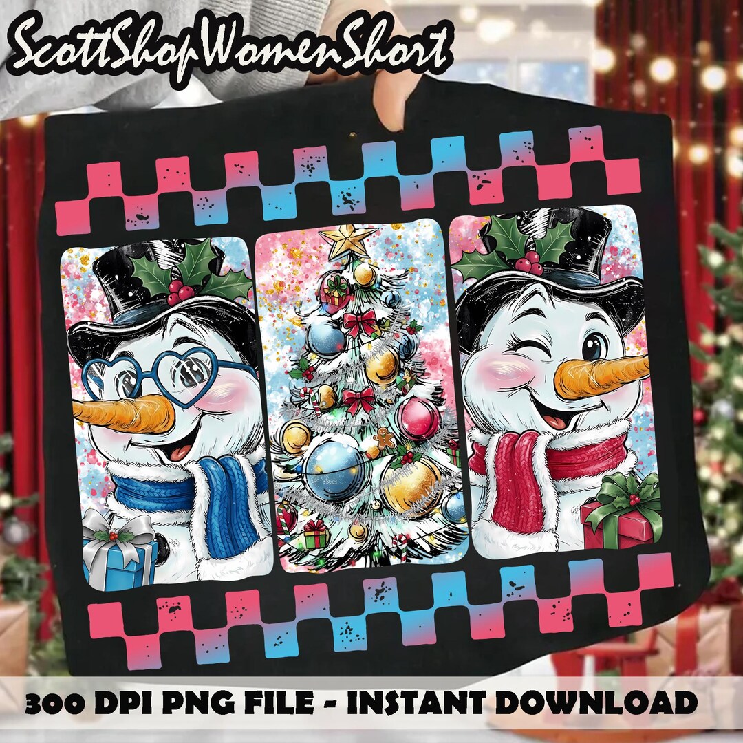 Feelin' A Little Frosty Png Sublimation Design Download, Merry ...