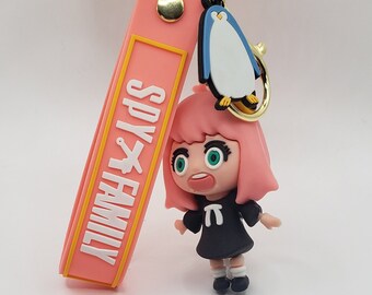 Anya Spy X Family Inspired Figurine Keychain - Etsy