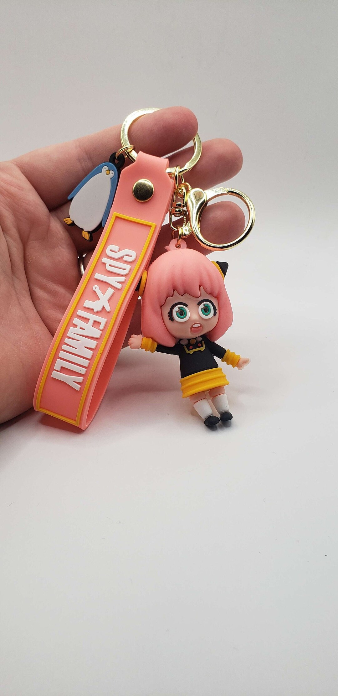 Anya Spy X Family Inspired Figurine Keychain - Etsy
