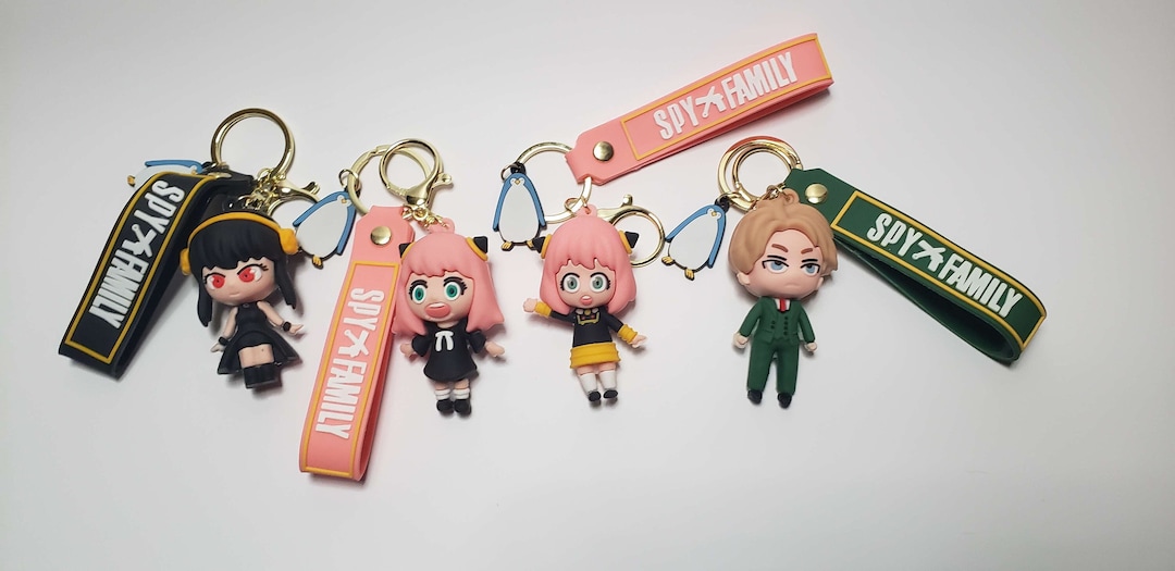 Spy X Family Figurine Inspired Keychains - Etsy