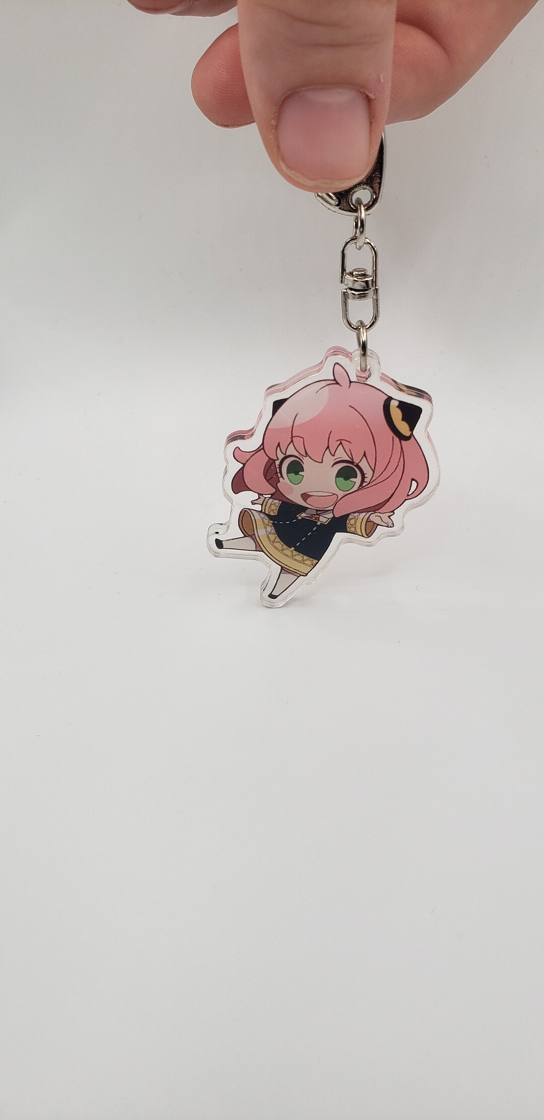 Anya Spy X Family Keychain-school Uniform - Etsy