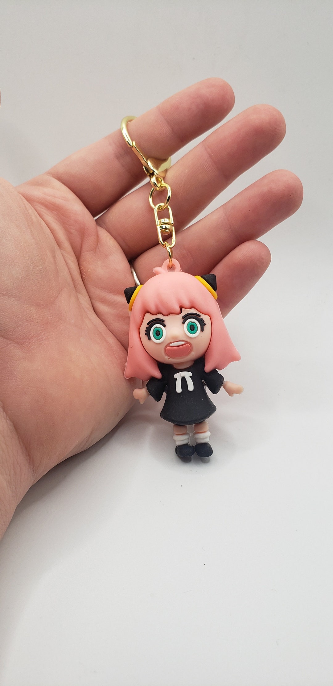 Anya Spy X Family Inspired Figurine Keychain - Etsy