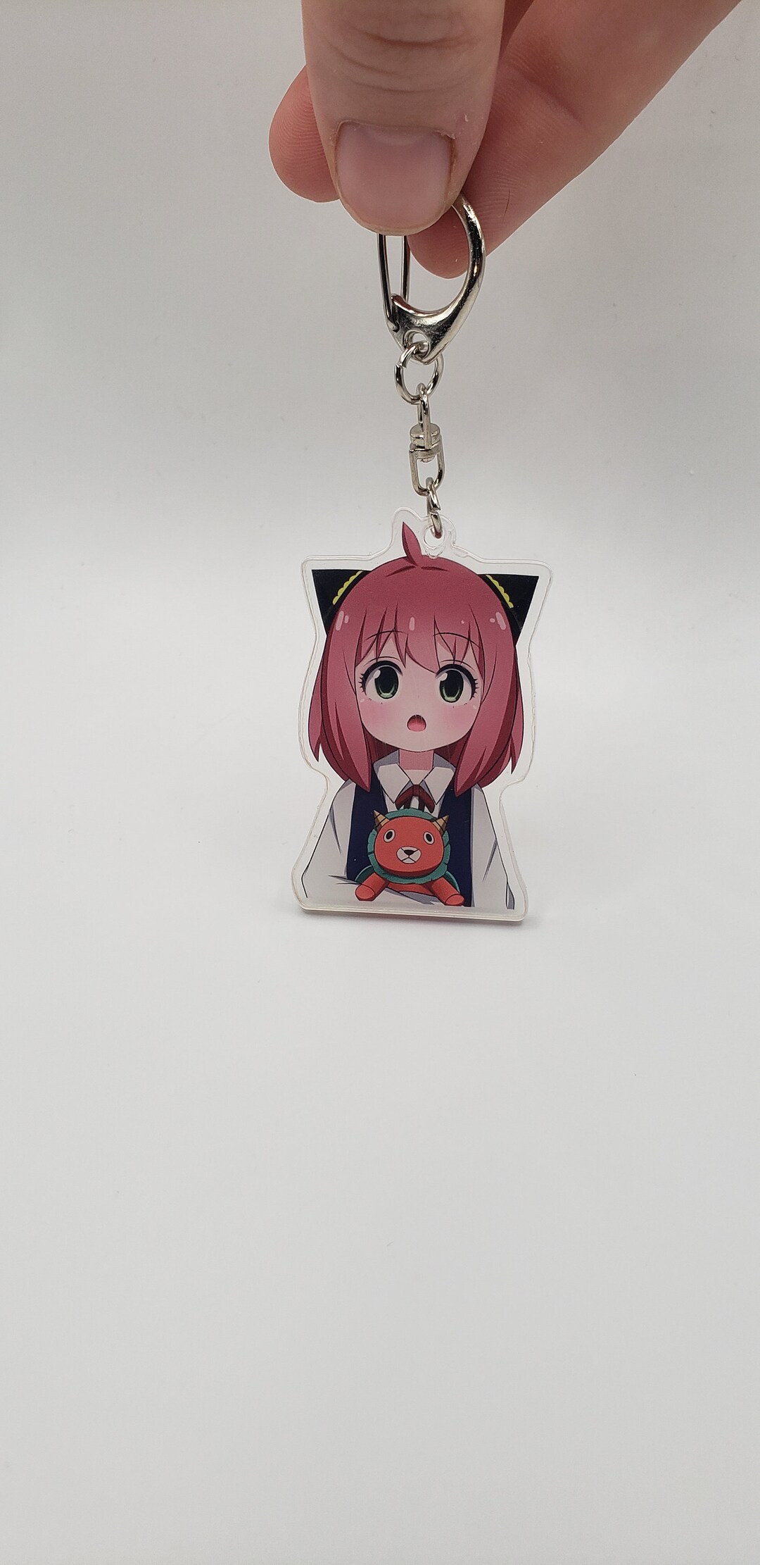Anya and Mr. Chimera Keychain - Etsy