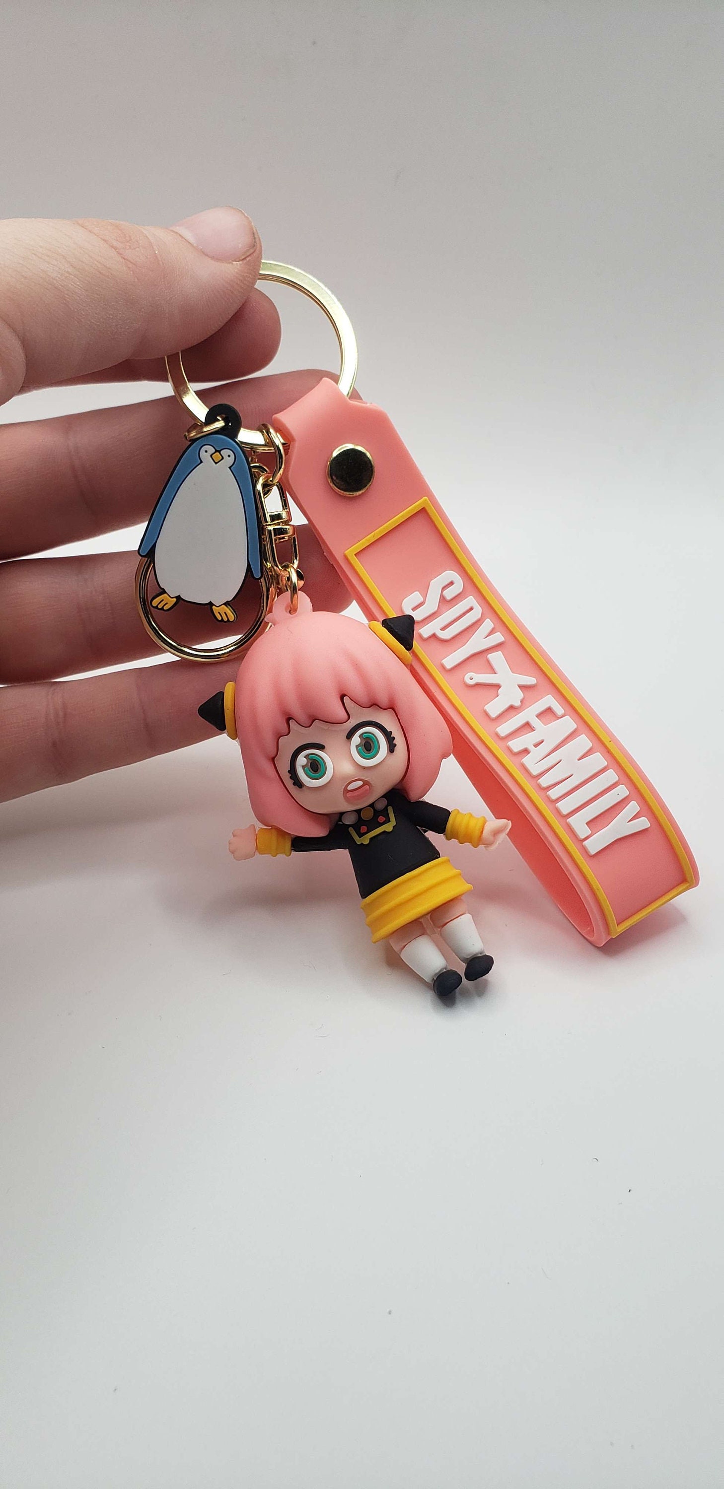 Anya Spy X Family Inspired Figurine Keychain - Etsy