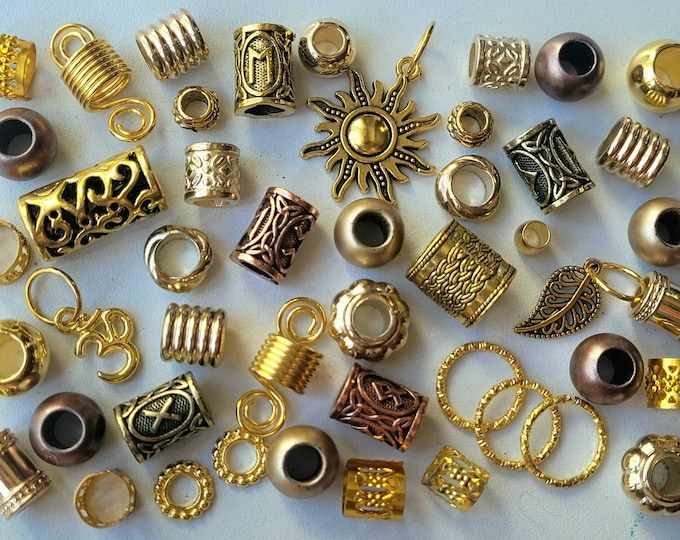 Large Dreadlock Hair Ring 16 Inches Hair Barrette Dread Ring - Etsy