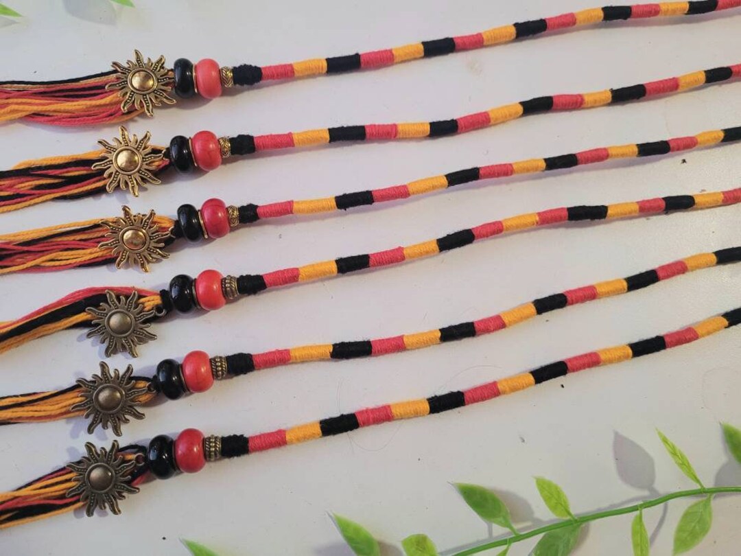 Australian Aboriginal Colours Indigenous Flag Hair Wrap - Etsy Australia