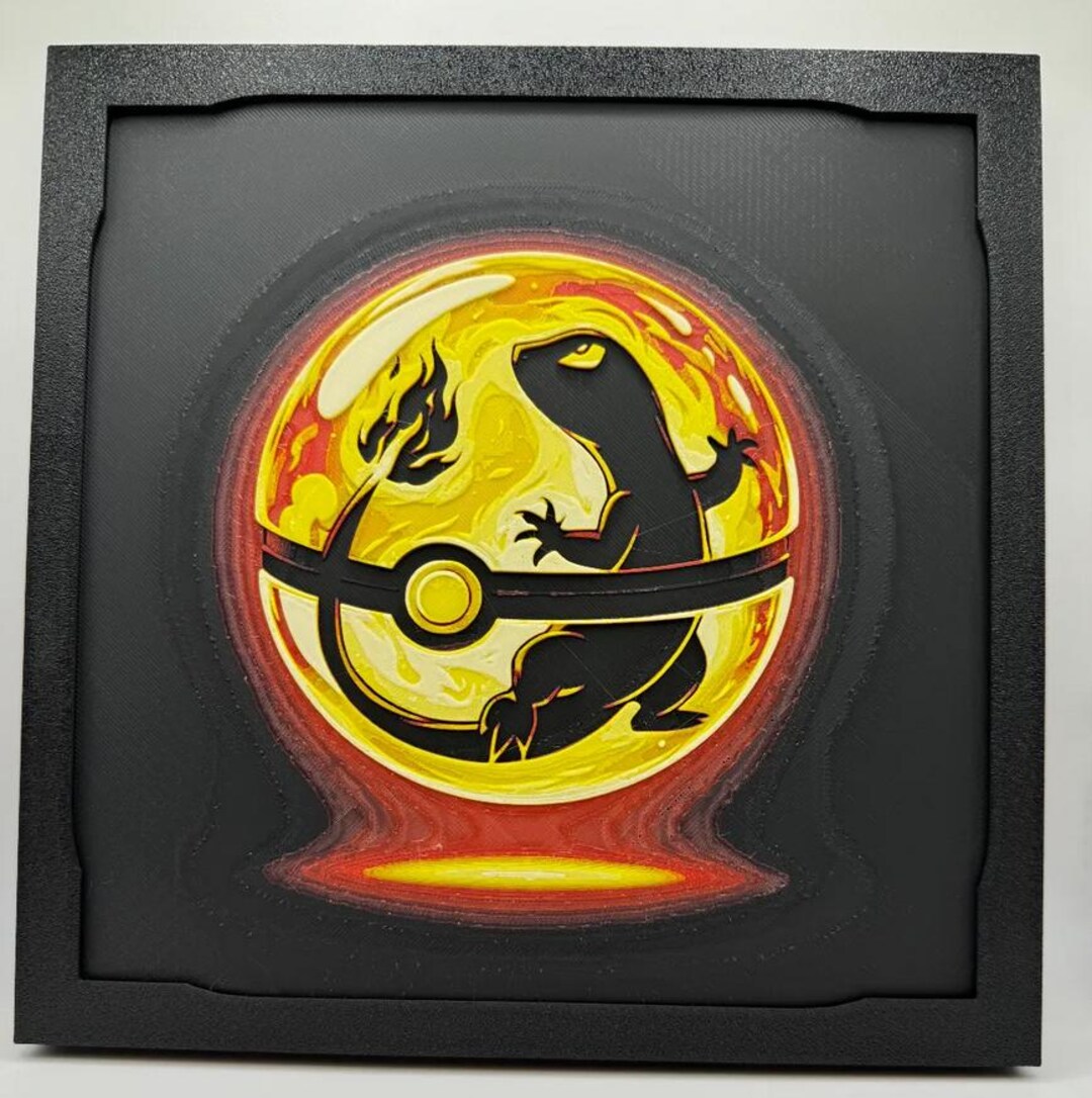 Charmander Pokeball 3D Printed Fan Art - Etsy Canada