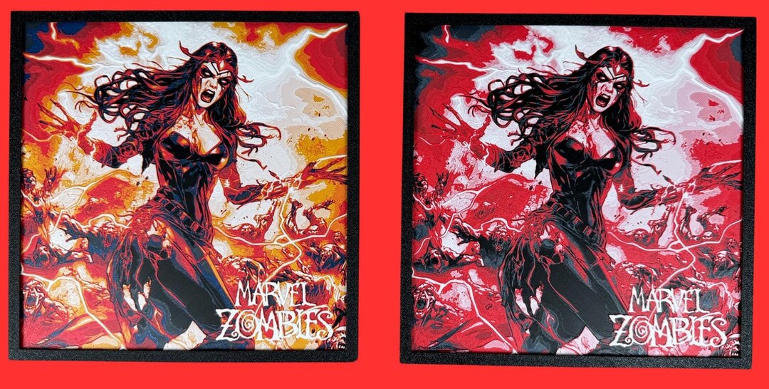 Scarlet Witch Marvel Zombies 3D Printed Fan Art - Etsy