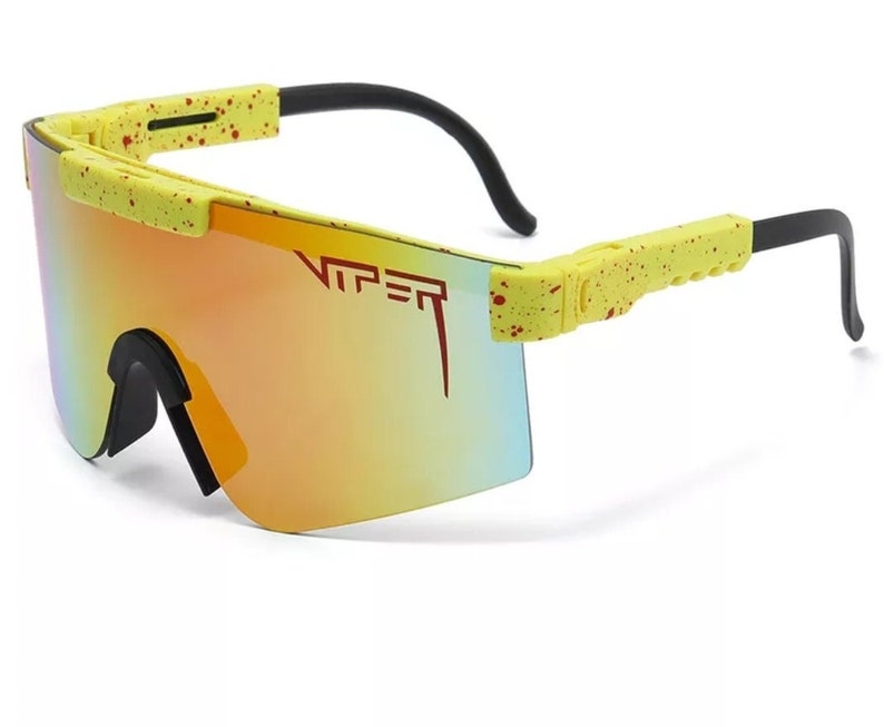 Pit Viper Sunglasses Yellow - Etsy