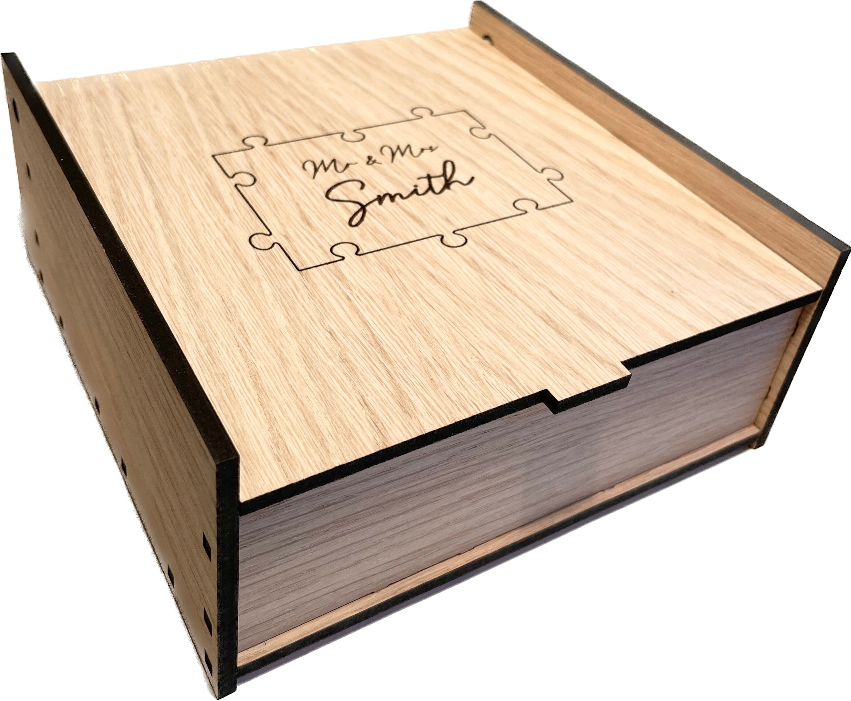 Puzzle Guestbook & Box / Sign, Jigsaw Unique Wedding Baby Shower ...