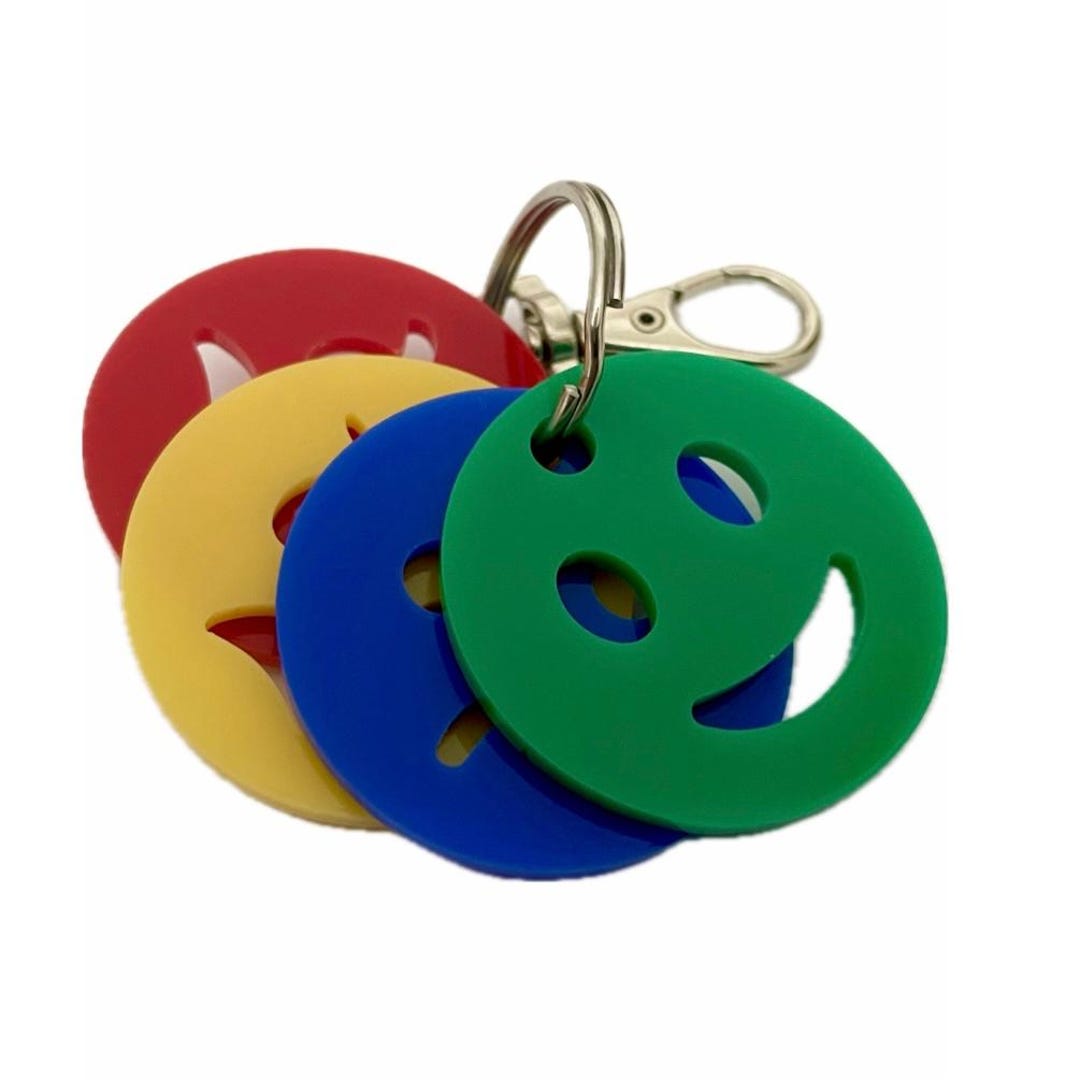 Regulation Keychain Colourful Mood Discs Emotional Support Autism ADHD ...