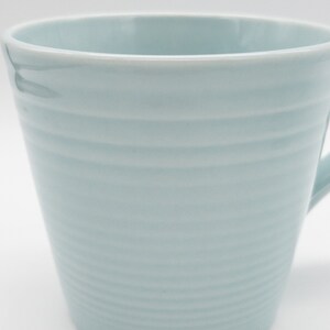 Powder Blue Royal Doulton Glazed Set of Six Coffee Tea Mugs Kitchen ...