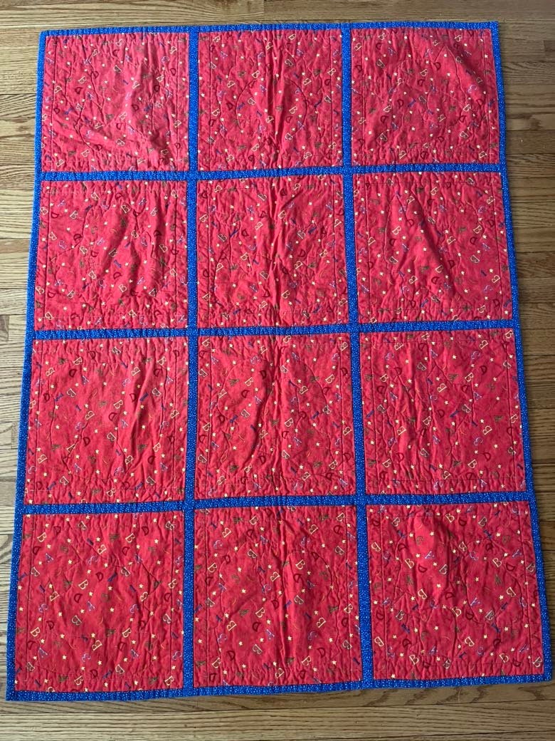 Mother Goose Nursery Rhyme Quilt Humpty Dumpty/rub A Dub Dub & - Etsy