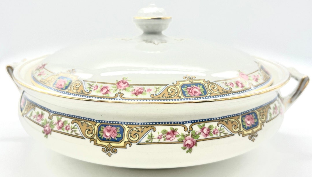 Vintage Solian Ware Soho Pottery Ltd Floral Patterned With Gold Gilding ...