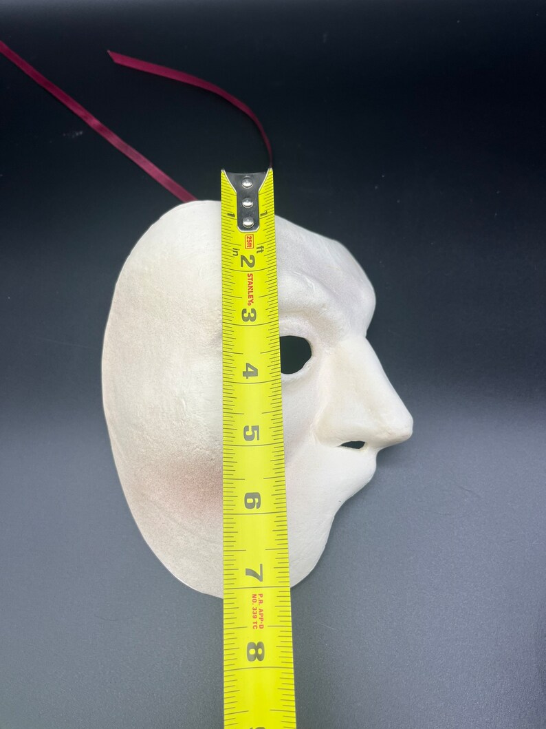 Vintage Phantom of the Opera Half Mask Lighweight Paper Mache - Etsy