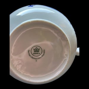 Vintage Zwiebelmuster Kahla Germany Blue Onion 4 Cup Serving Teapot ...