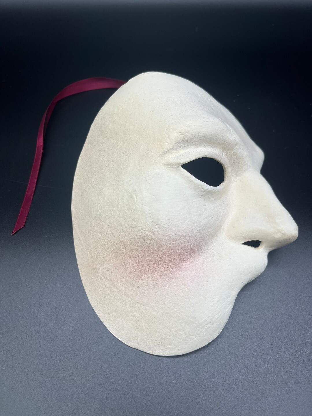 Vintage Phantom of the Opera Half Mask Lighweight Paper Mache 1988 ...