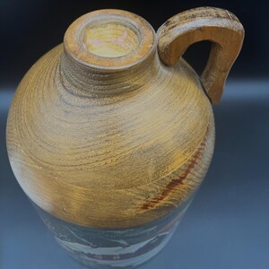 Vintage Country Rustic Decor 14in Wooden Hand Whittled Handled Jug ...