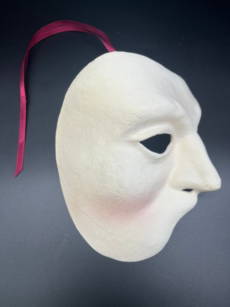 Vintage Phantom of the Opera Half Mask Lighweight Paper Mache - Etsy